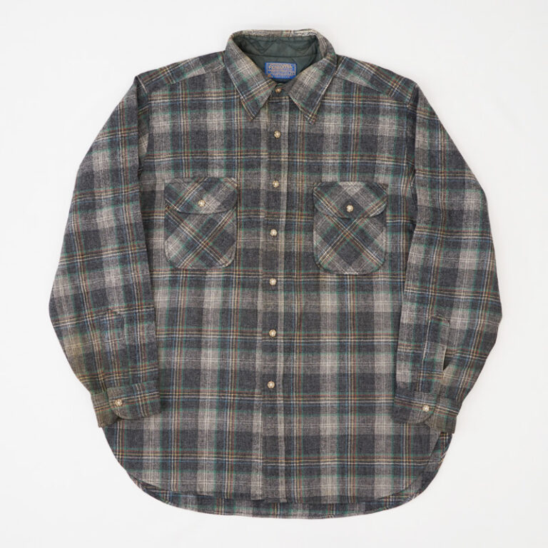 チェックシャツ 襟元部分 破れ リペア（修理）｜PENDLETON（ペンドルトン） - ROBIN JEANSBUG (ロビン ジーンズバグ ...