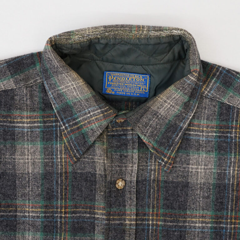 チェックシャツ 襟元部分 破れ リペア（修理）｜PENDLETON（ペンドルトン） - ROBIN JEANSBUG (ロビン ジーンズバグ ...