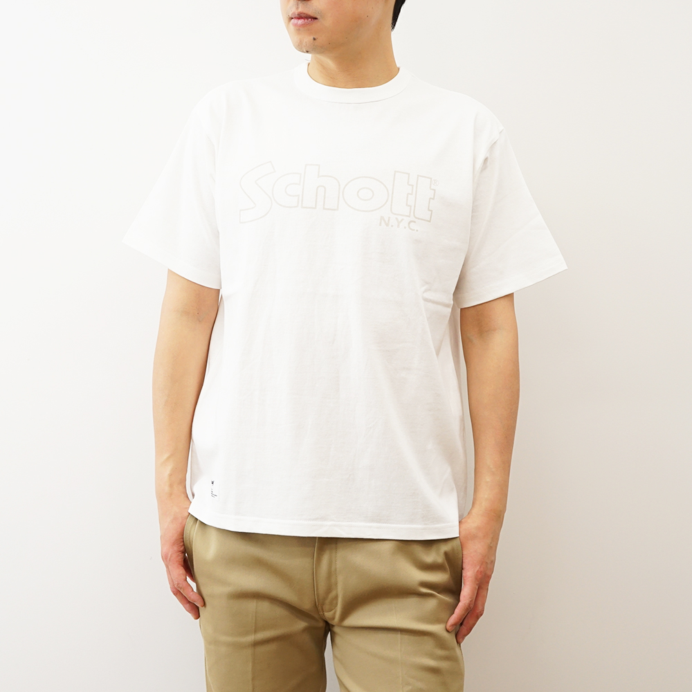 Schott（ショット） ベーシック ロゴ Tシャツ【7824934002】 - ROBIN JEANSBUG (ロビン ジーンズバグ ...